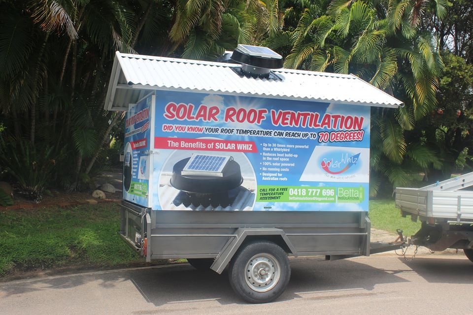 Solar Whiz Trailer in Action | Townsville